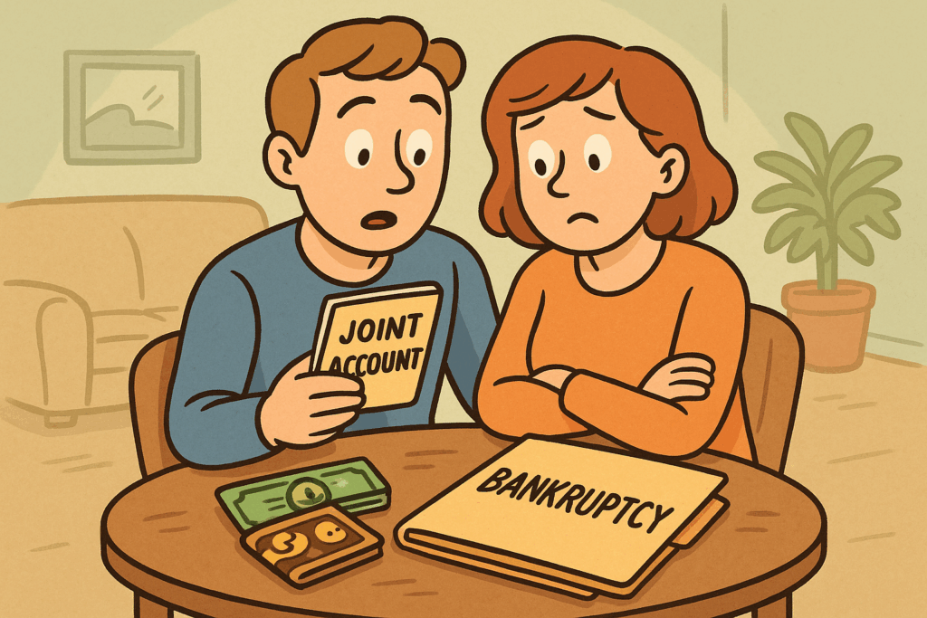How Bankruptcy Affects Joint Bank Accounts